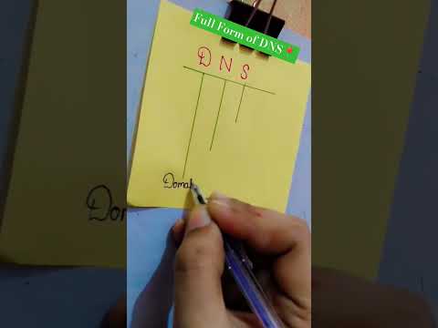 Full Form of DNS | Meaning of DNS | DNS | #shortsfeed #shorts #dns #gkshorts #fullform #yt #ytshorts