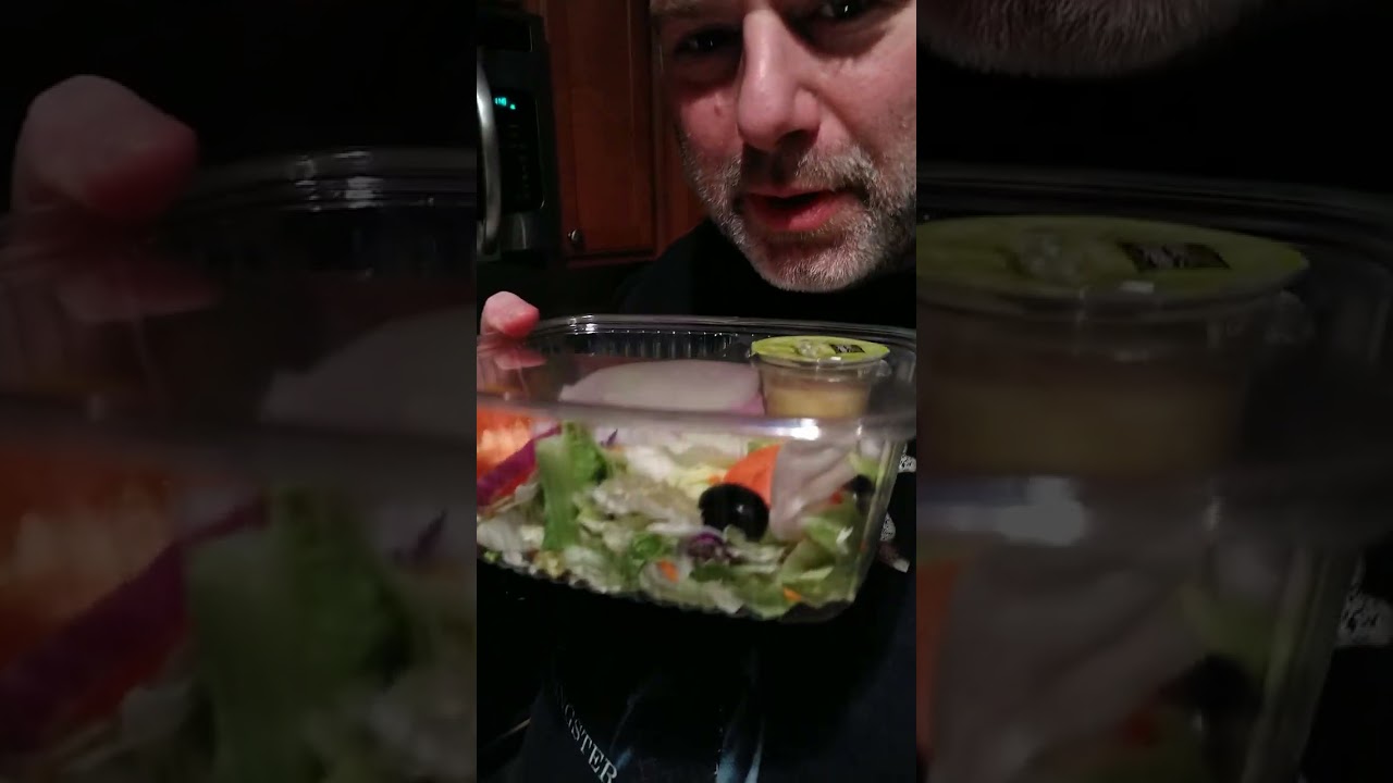 Olive Garden Salad to Go! OH! #olivegarden #salad #togo #amc #apefather #oh
