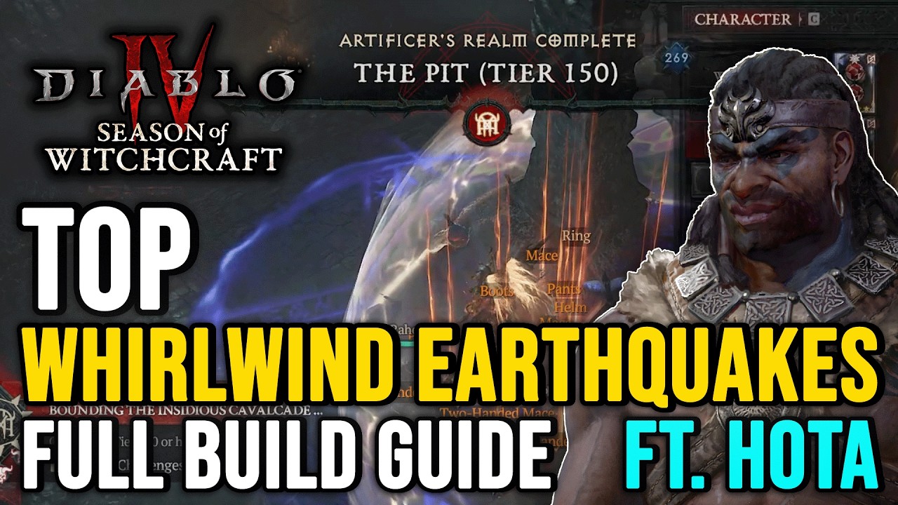 Whirlwind Barbarian Guide Endgame Diablo 4 Build - D4 Maxroll.gg