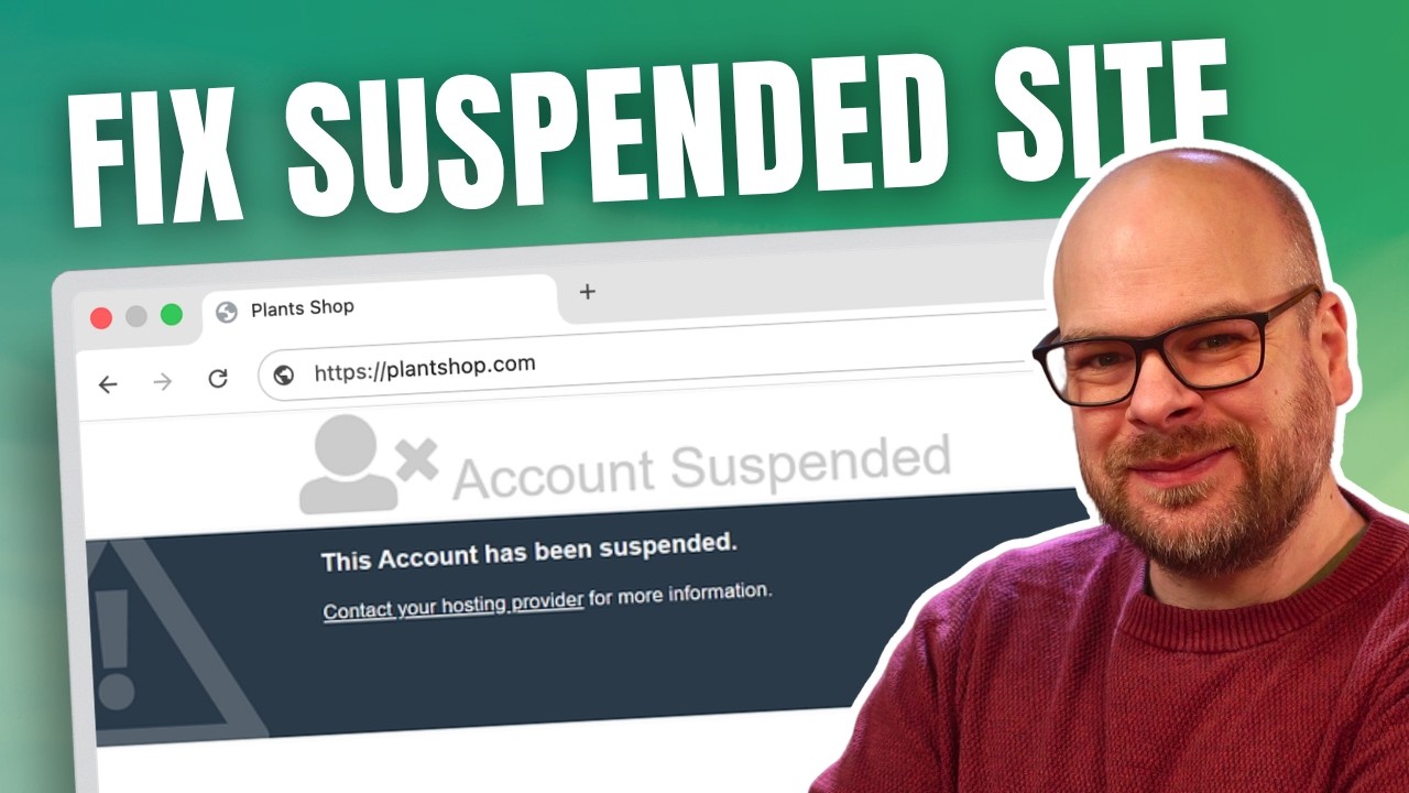 Website Suspended? Fix cPanel & WP Admin Access Fast (2026)