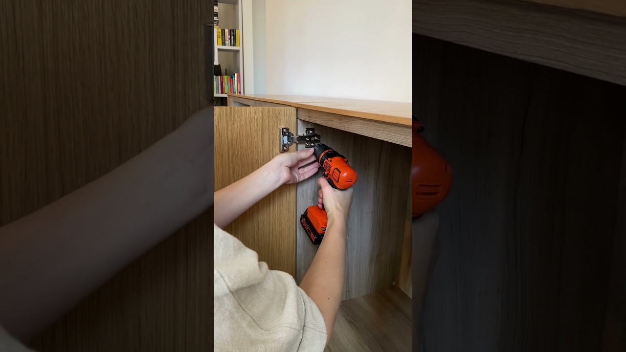 Assemble and adjust IKEA Besta hinges with Norse Interiors
