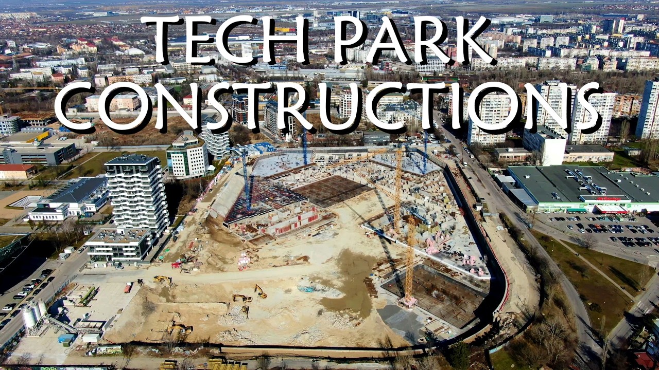 Something big is going on around Sofia Tech Park - lets check what are they building [drone 4k]