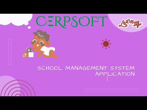 School Management System Application Overview.