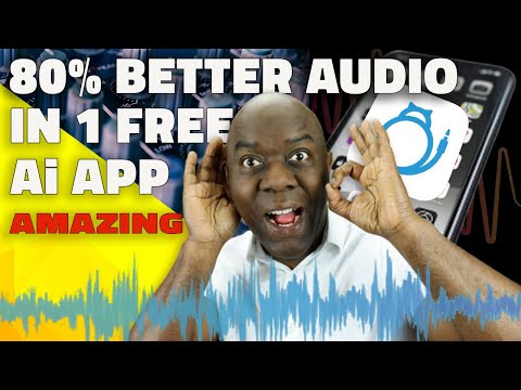 80% Better Sound From Your 1 FREE Ai APP | Ai MASTERING