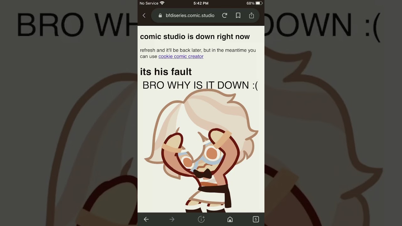 WHY IS COMIC STUDIO DOWN? #bfb #tpot #comicstudio
