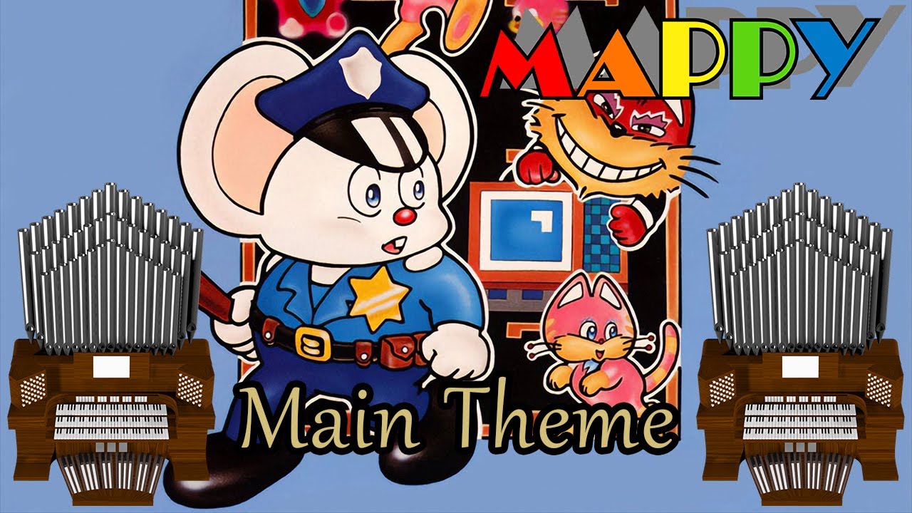 Mappy [Arcade] Main Theme Organ Cover