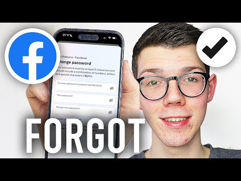 How To Change Forgotten Password On Facebook - Full Guide