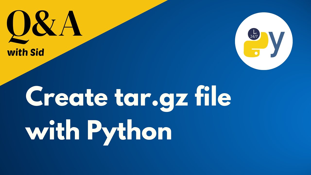 How to create tar.gz file with python? #protips #tips #tipsandtricks #python #coding #learning