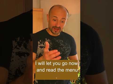 Small Talk - how to end a conversation as a Waiter. Restaurant Staff Training
