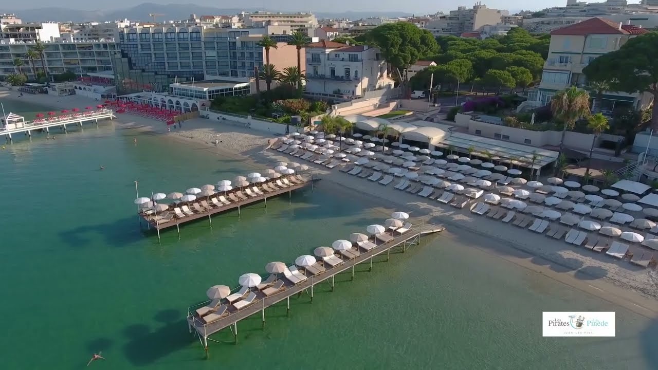 Plage Les Pirates - La Pinède à Juan les Pins