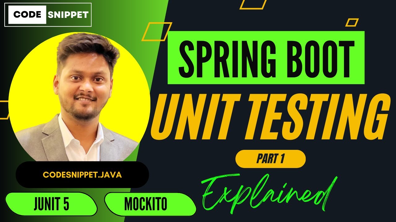 Unit Testing in Spring Boot with JUnit 5 and Mockito | Part 1