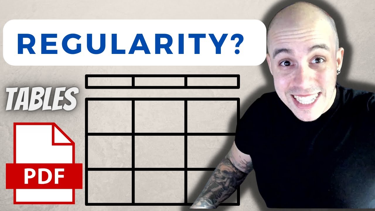 Regularity Failed | Adobe Acrobat Accessibility Check | How to Fix