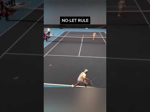 Be careful with no-let rule 😫#tennia#shorts...