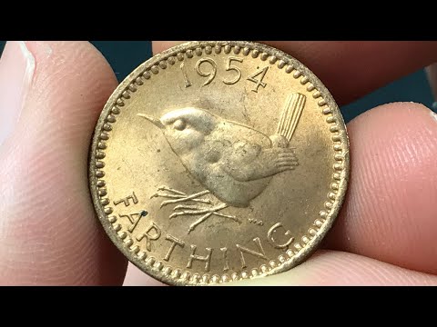 1954 United Kingdom Farthing Coin • Values, Information, Mintage, History, and More