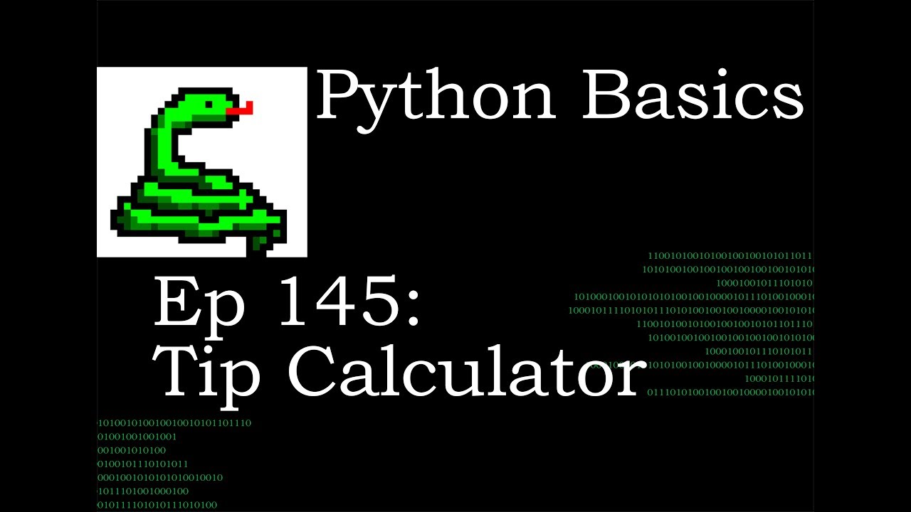 Python Basics Tip Calculator