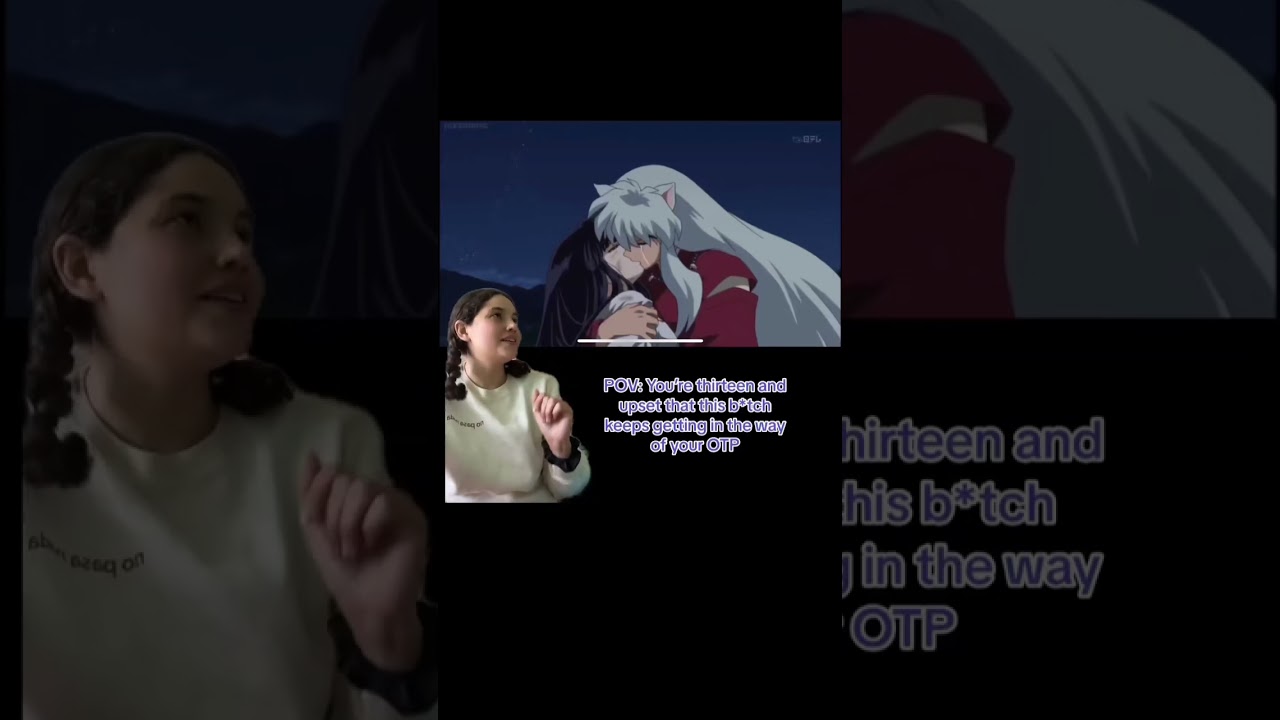 At 13 I was ready to throw hands #inuyasha #anime