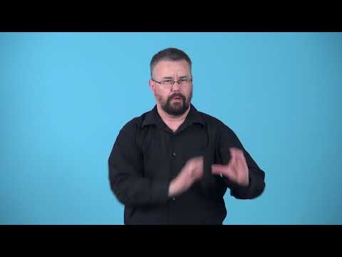 American Sign Language ASL Video Dictionary - burn the midnight oil