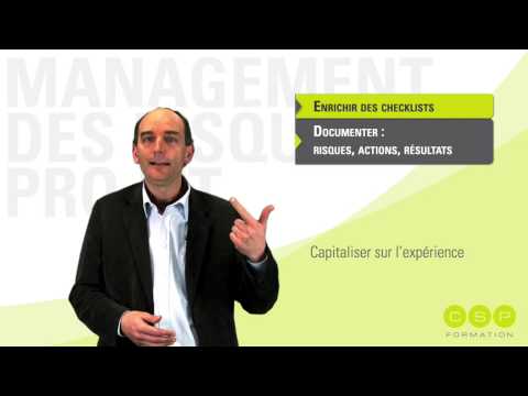Capitalisation sur le management des risques projet - La Minute Risque Projet 17/17