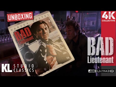 Bad Lieutenant 4k UltraHD Blu-ray from Kino Lorber Unboxing