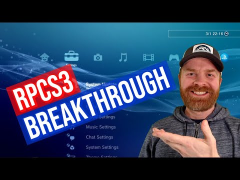 RPCS3 Huge Update / Breakthrough (PS3 Main Menu Emulation)