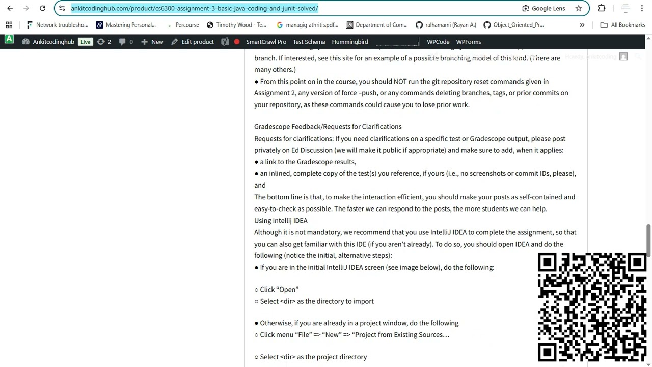 CS6300 Assignment 3-Basic Java coding and JUnit Solved