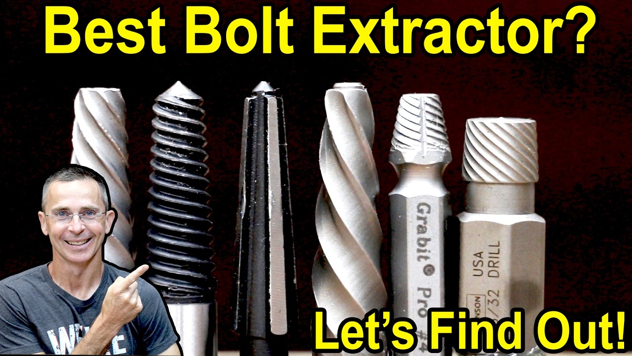 Best Bolt Extractor? Let's find out!  Drill Hog, Bosch, Irwin, Speed out, Ryobi Broken Screw Sets