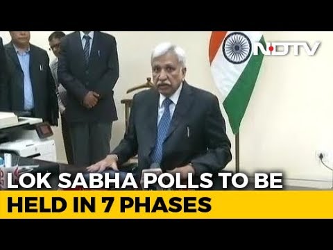 National Election: 7 Rounds From April 11 To May 19, Results On May 23