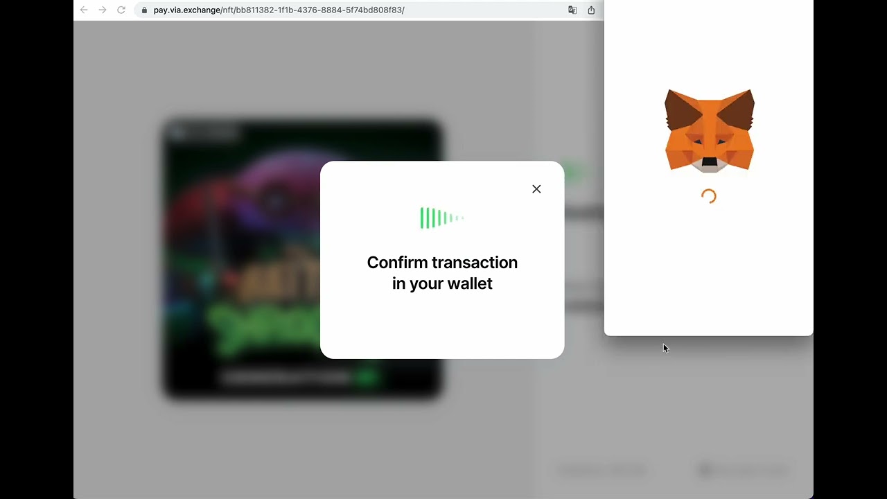 How to do a cross-chain NFT botton with no-code with Via.Exchange