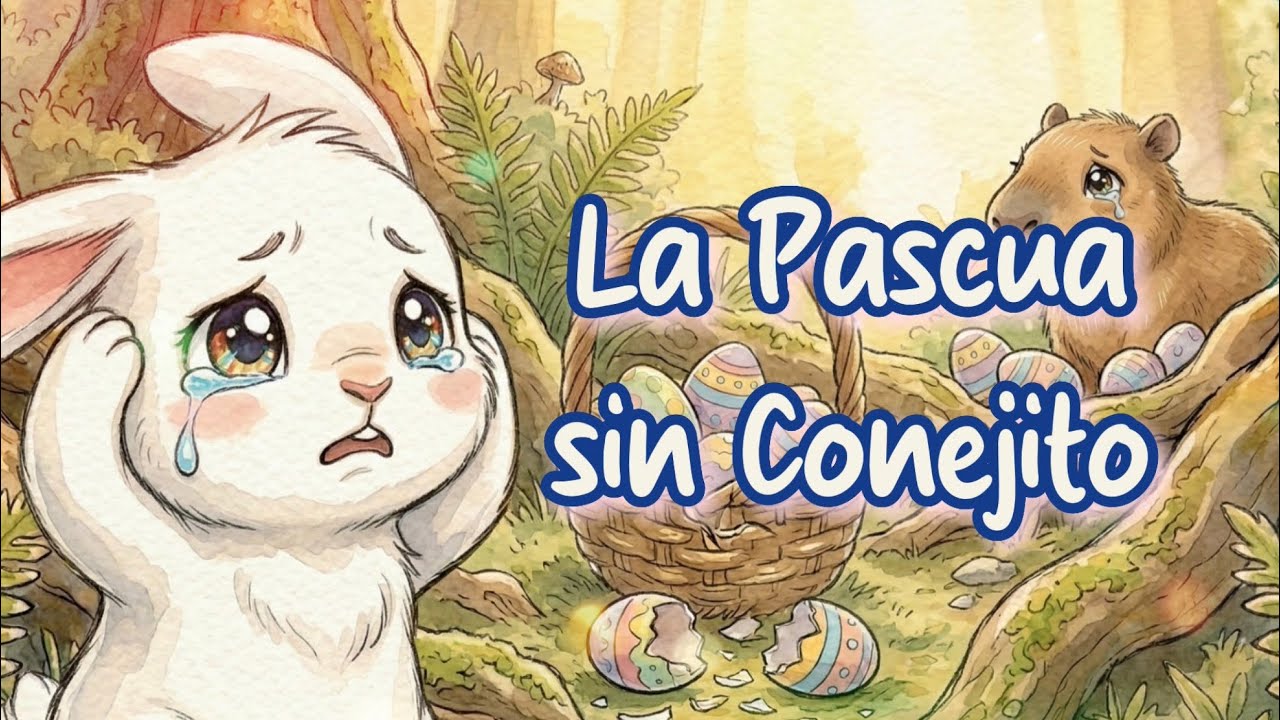 ¿Qué pasó con el conejito de Pascua?  | Cuento infantil sobre resiliencia, ayuda y trabajo en equipo