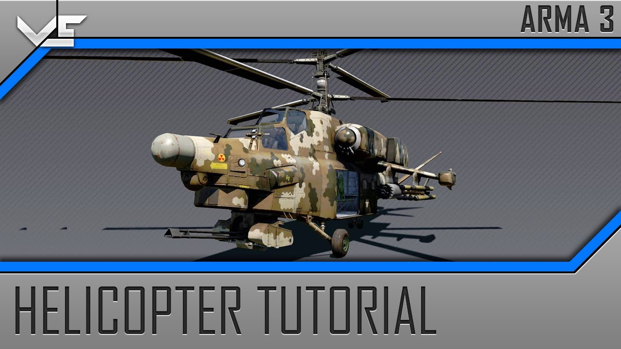 Arma 3 Basic Tutorial 3 - Battlefield 3 Helicopter Controls