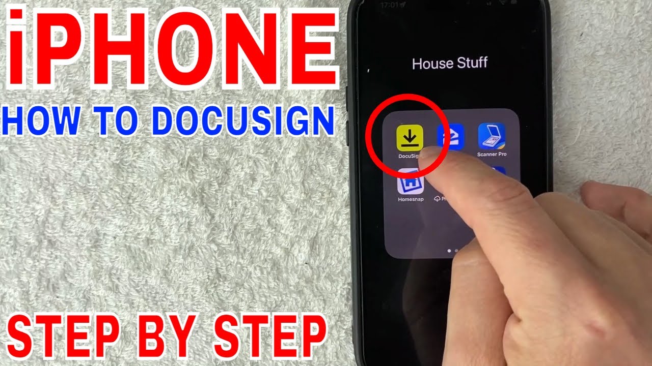 ✅ How To Docusign On iPhone App 🔴
