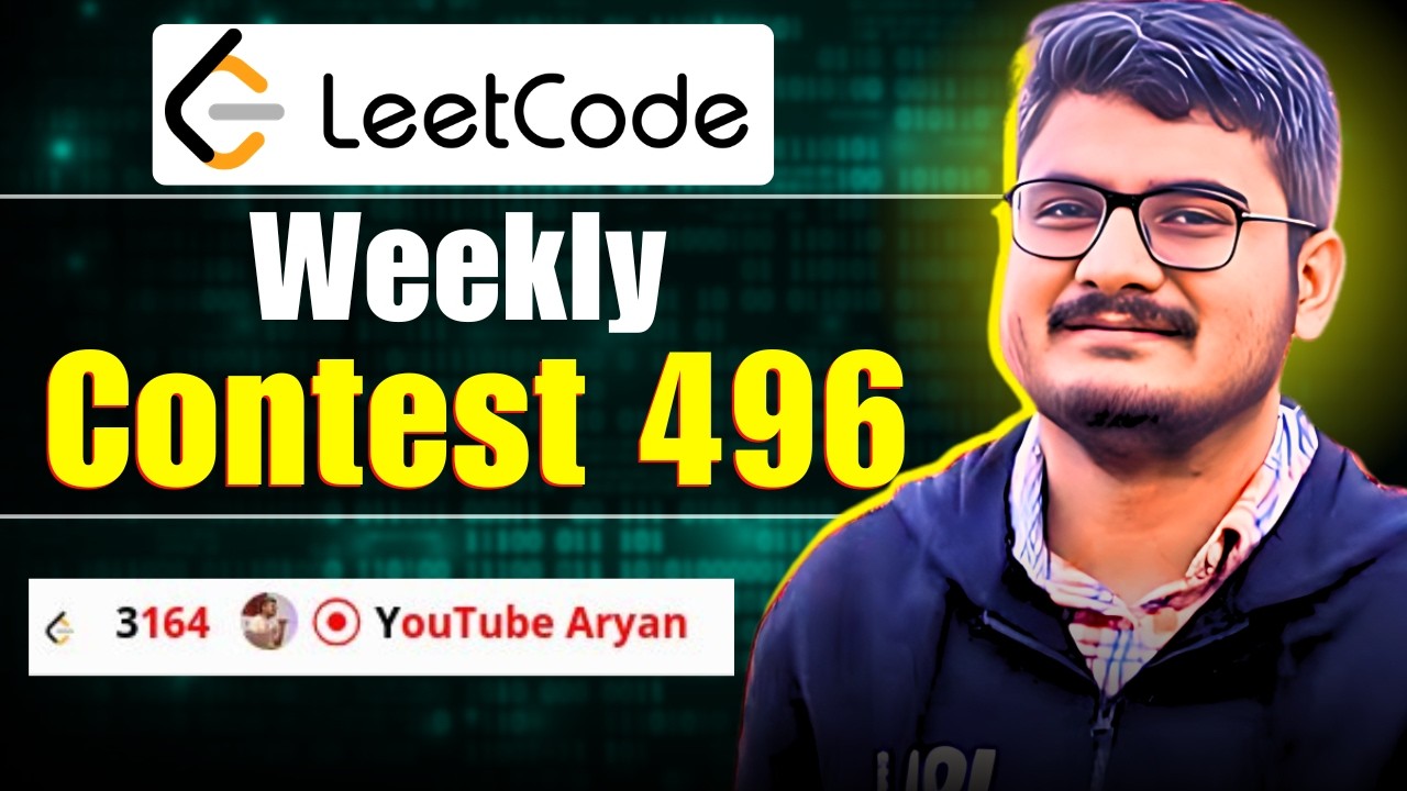 Leetcode weekly contest 496 Solution Discussion
