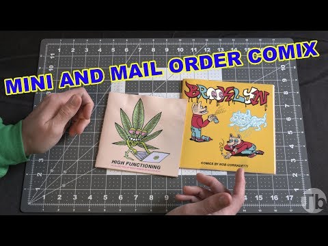 Mini and Mail Order Comix | TRASHburgh Comix