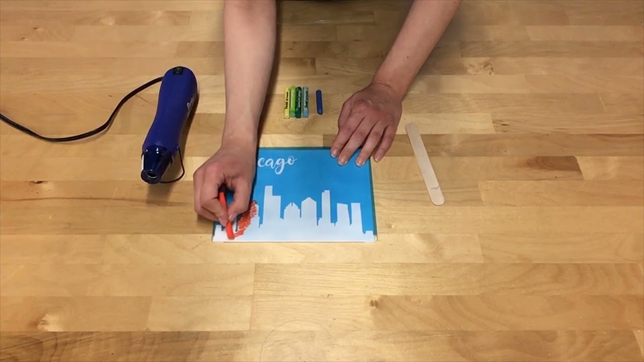 Craft Night from the Makery - Chicago Skyline