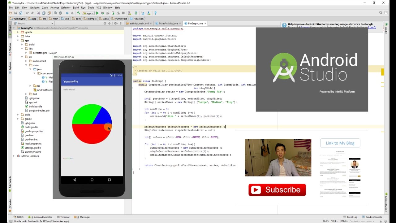 How to: Pie Chart in Android | AChartEngine | Wallace Zhen