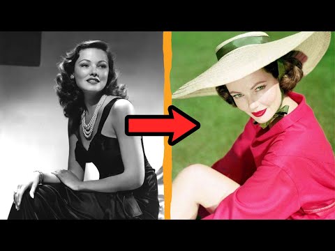 Rare Photos of Gene Tierney Show a Much Sadder Story
