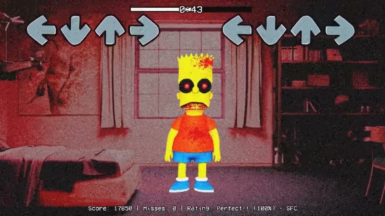 FNF: Vs Bart.exe // Simpsons.exe █ Friday Night Funkin' █