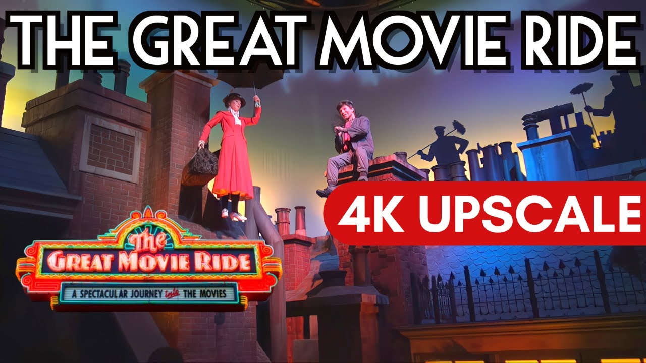 MyDisneyFix | THE GREAT MOVIE RIDE (Pre TCM) Full Ride POV in 4K ...