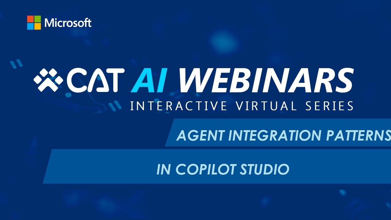Selecting agent integration patterns in Copilot Studio