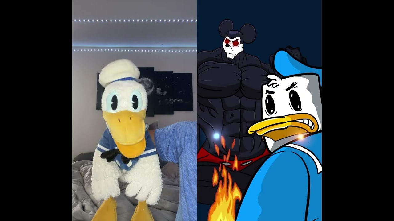 Donald Ducc Feels Safe With Mickey
