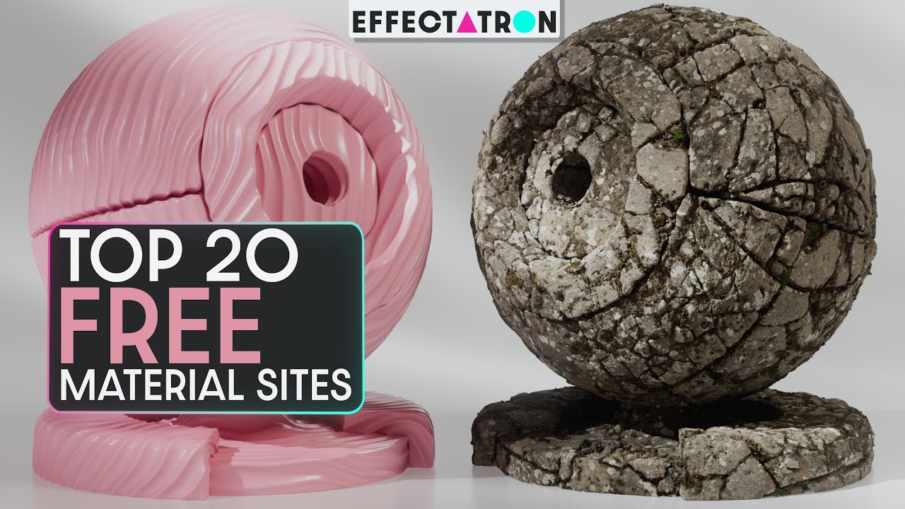 20 Sites Every 3D Artist Should Know for FREE Materials