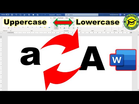 Shortcut Key Change Text to Uppercase, Lowercase In MS Word | Uppercase Lowercase in Microsoft Word