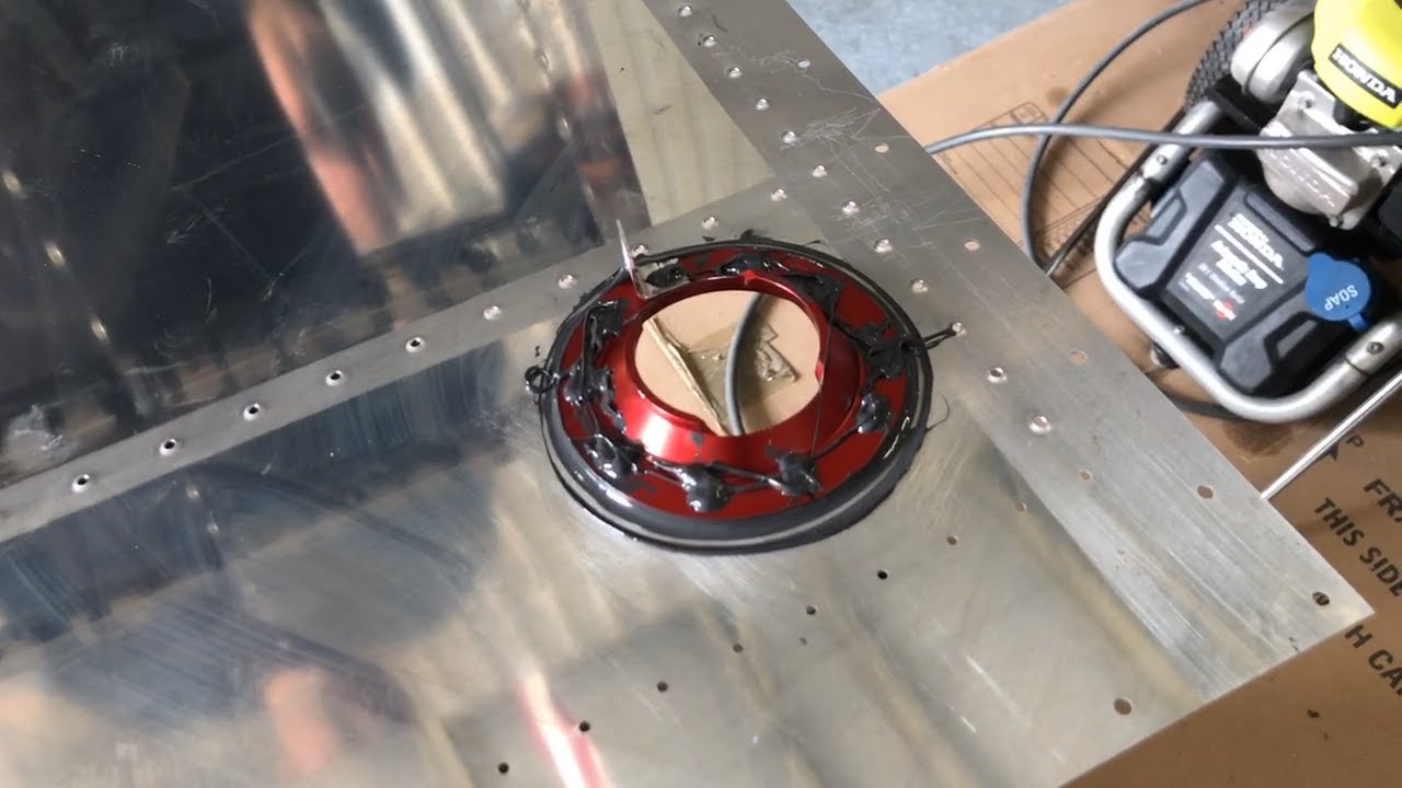 Aviation: Vans RV Aircraft - Adding Fuel Cap and Sump Drain