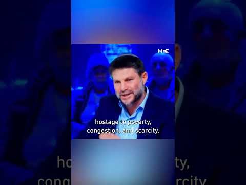 Israeli Finance Minister Bezalel Smotrich labels Gaza residents as ‘Nazis’