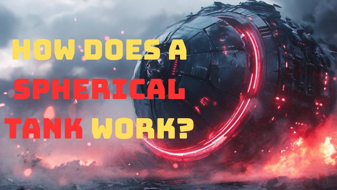 How does a spherical tank work?