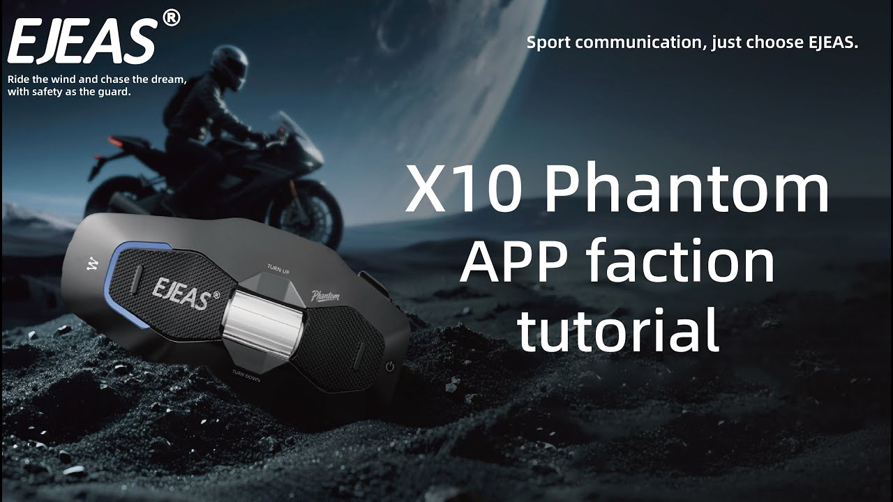 X10 Phantom operation tutorial in the EJEAS APP