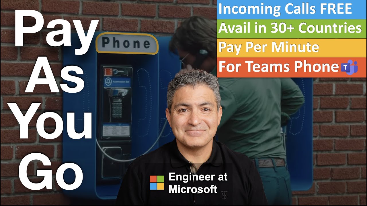 Microsoft TEAMS PHONE Pay as you GO Calling Plans