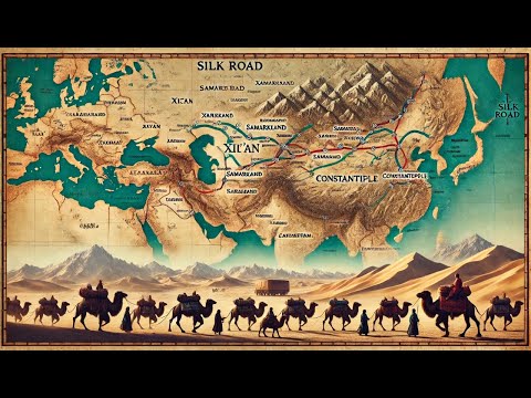 SILK ROUTE /SILK ROAD KYA HAI? SILK ROAD EXPLAIN IN HINDI |रेशम मार्ग जो चीन से यूरोप को जोड़ता था।