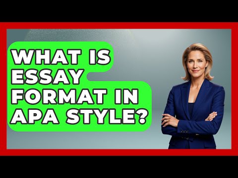 What Is Essay Format In APA Style? - The Language Library
