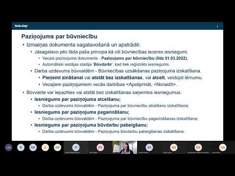 11.03.2022. vebinārs "Pārskats par BIS projekta 2.kārtas 3. un 4.laidiena funkcionalitāti"